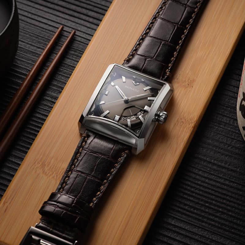 Discover 7 Windows Leather | Minase Watches | Japan Made