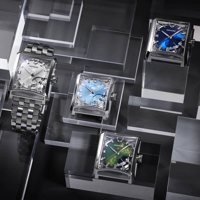 Discover 7 Windows Leather | Minase Watches | Japan Made